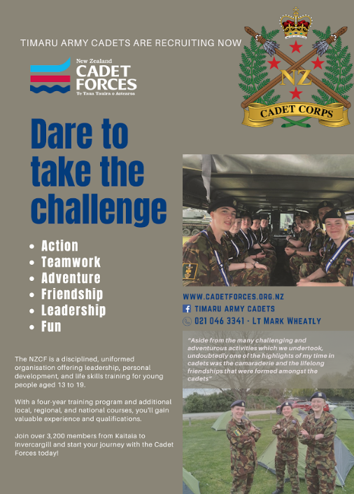 Join the NZCF & Unlock Your Potential! - Waimate High